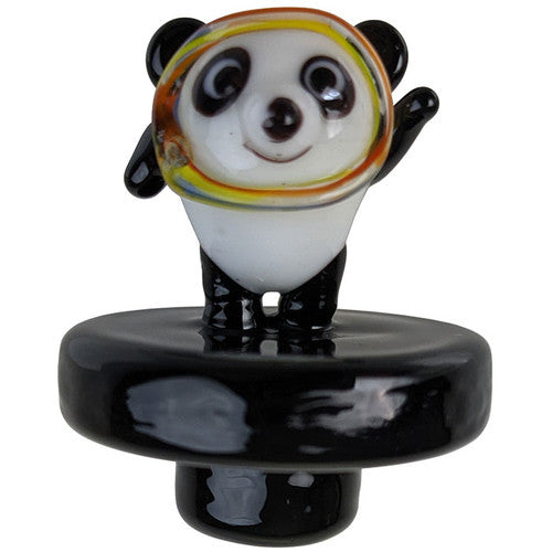 Cute Panda Carb Cap - World of Bongs