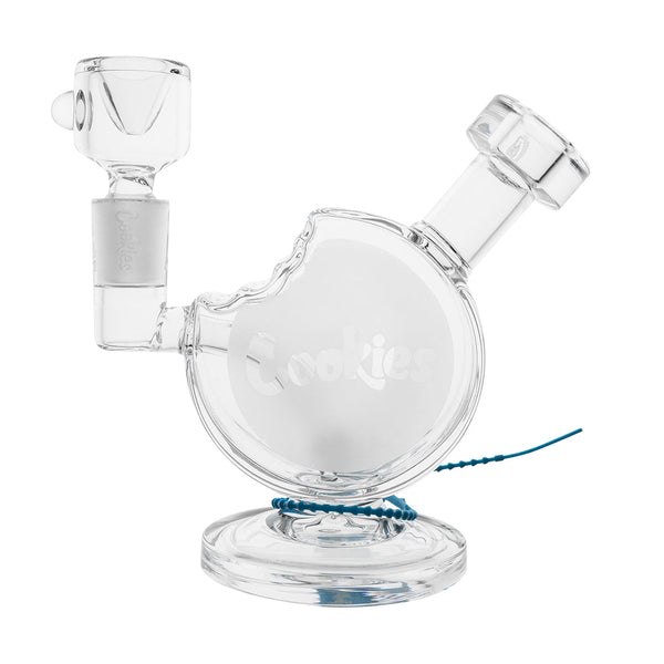 Cookies Bite Glass Bubbler - 5.5" | Unique Cookie-Shaped Pipe - World ...