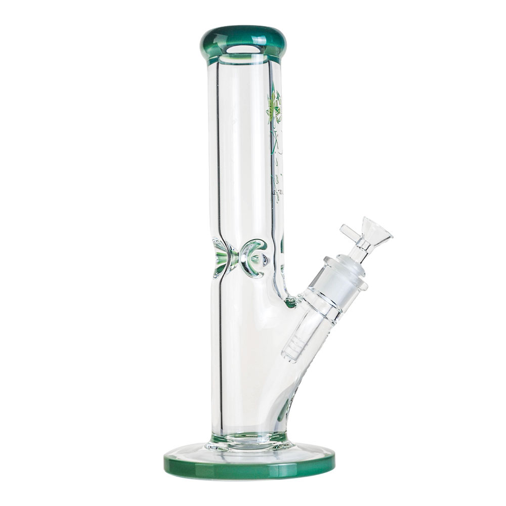 9mm Thick Straight Tube Glass Water Pipe | Heavy Duty Bong - World of Bongs