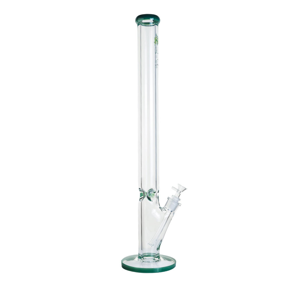 9mm Thick Straight Tube Glass Water Pipe | Heavy Duty Bong - World of Bongs