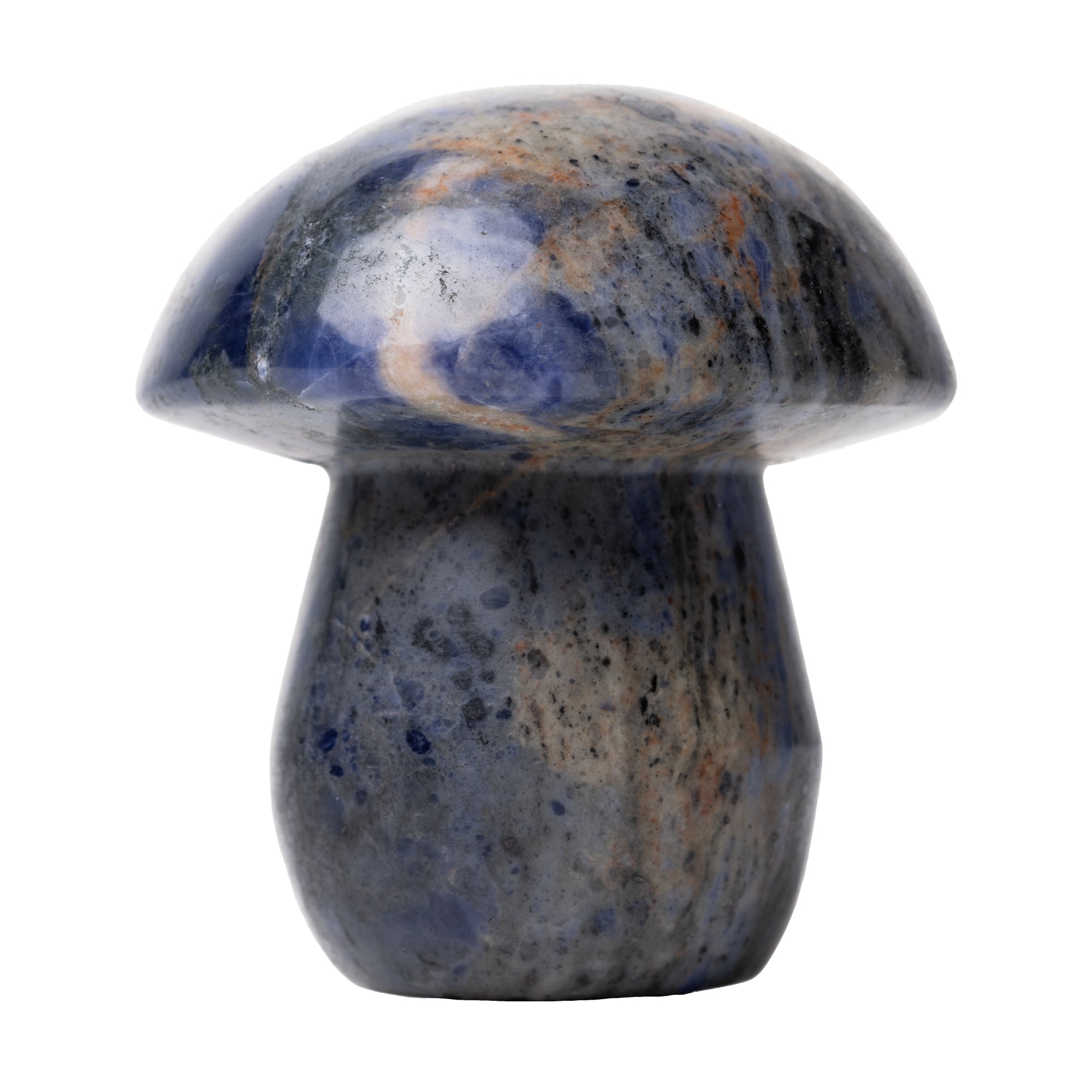 Astral Project Gemstone Shroom Pipe | Crystal Hand Pipe - World of Bongs