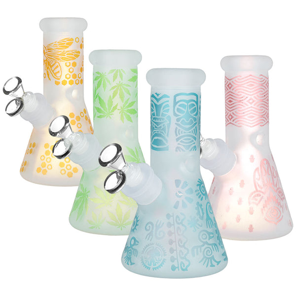 Smoke Box Water Pipe & Smoking Kit – 7.75" Beaker with Accessories ...