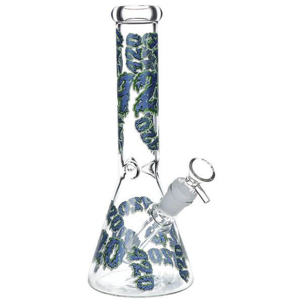 420 Clouds Glow Beaker Bong – 10" | Glow-in-the-Dark Water Pipe - World ...