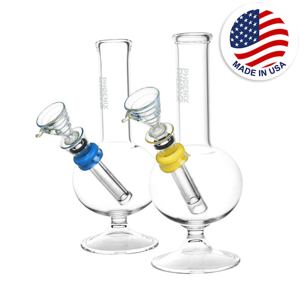 Glass Mini Bubble Bong – American Made Water Pipe | World of Bongs