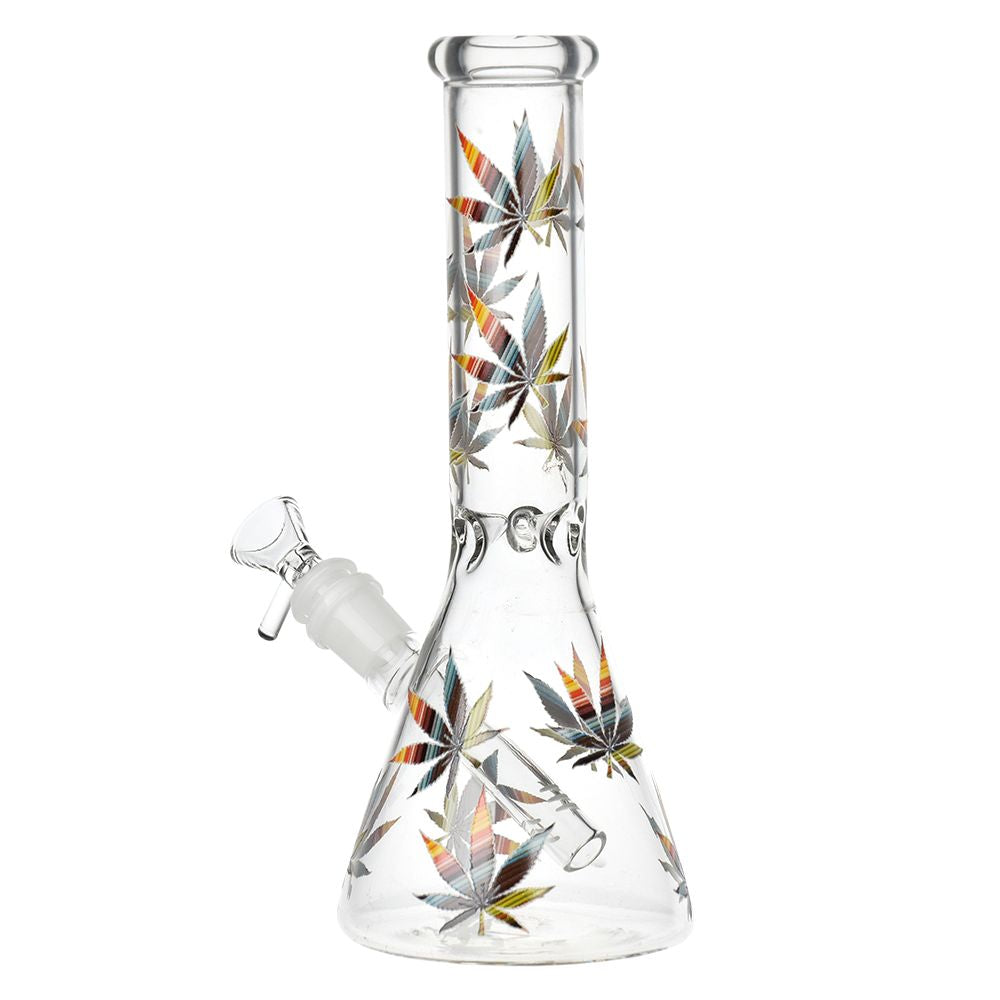 Turn On Your Hemp Lights Beaker Bong - 9.75" | Glow-in-the-Dark - World ...