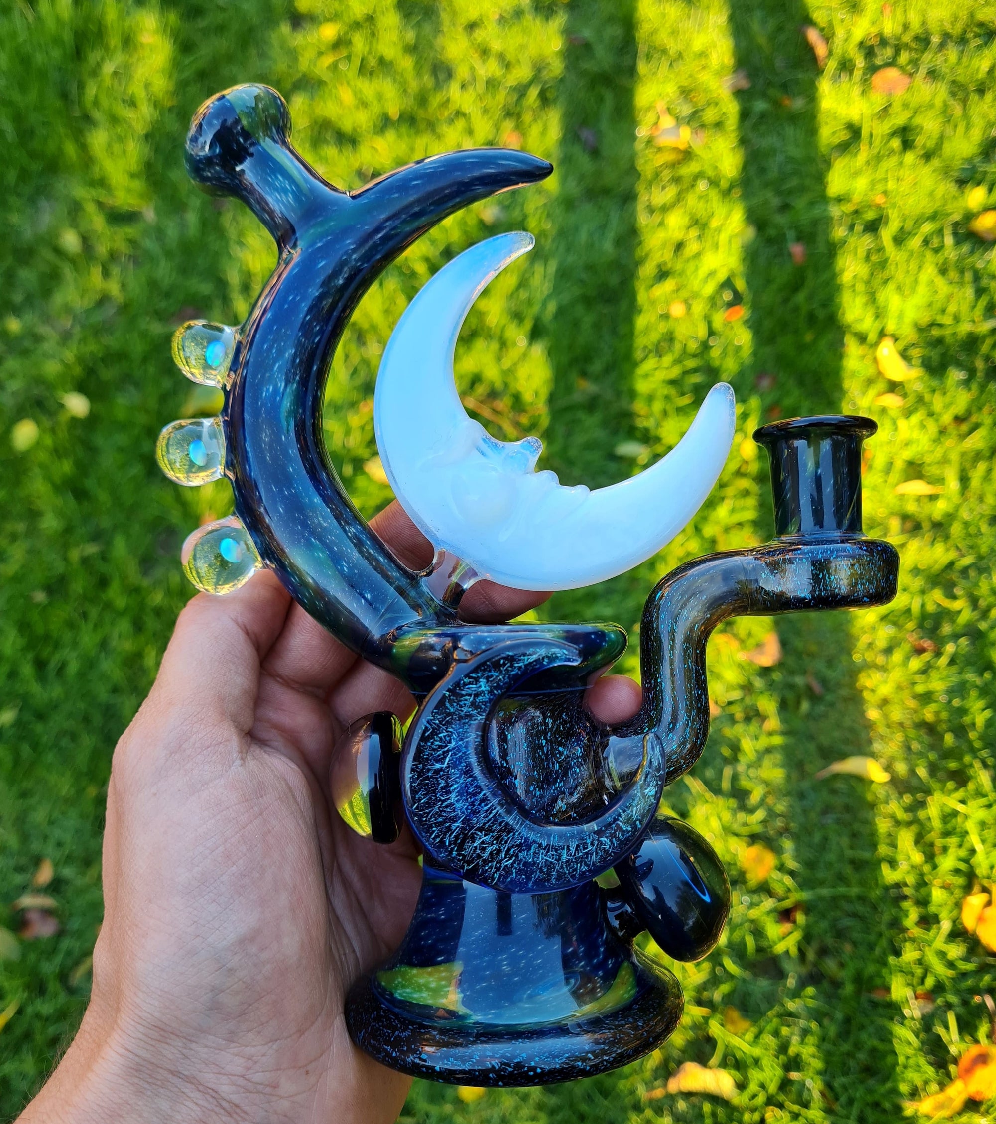 Avalon Glass Lunar Series Moon Rig - World of Bongs