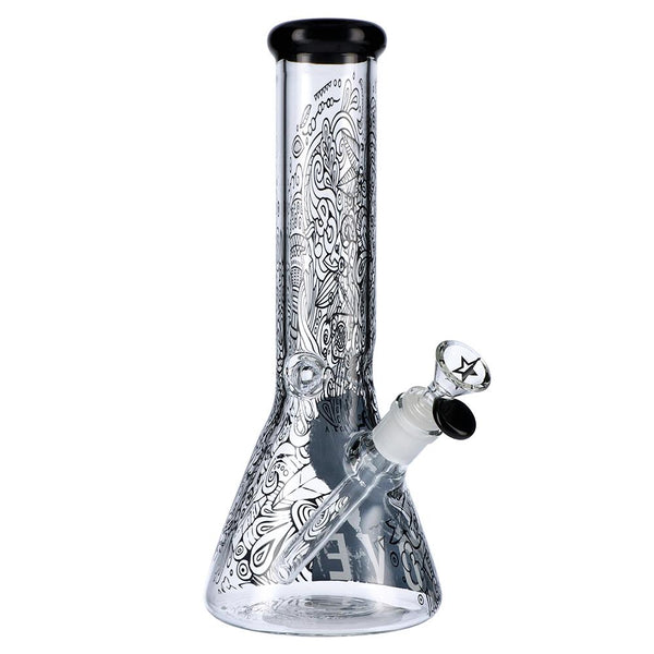 Rock Legends Jimi Love Water Pipe - 12 in - World of Bongs