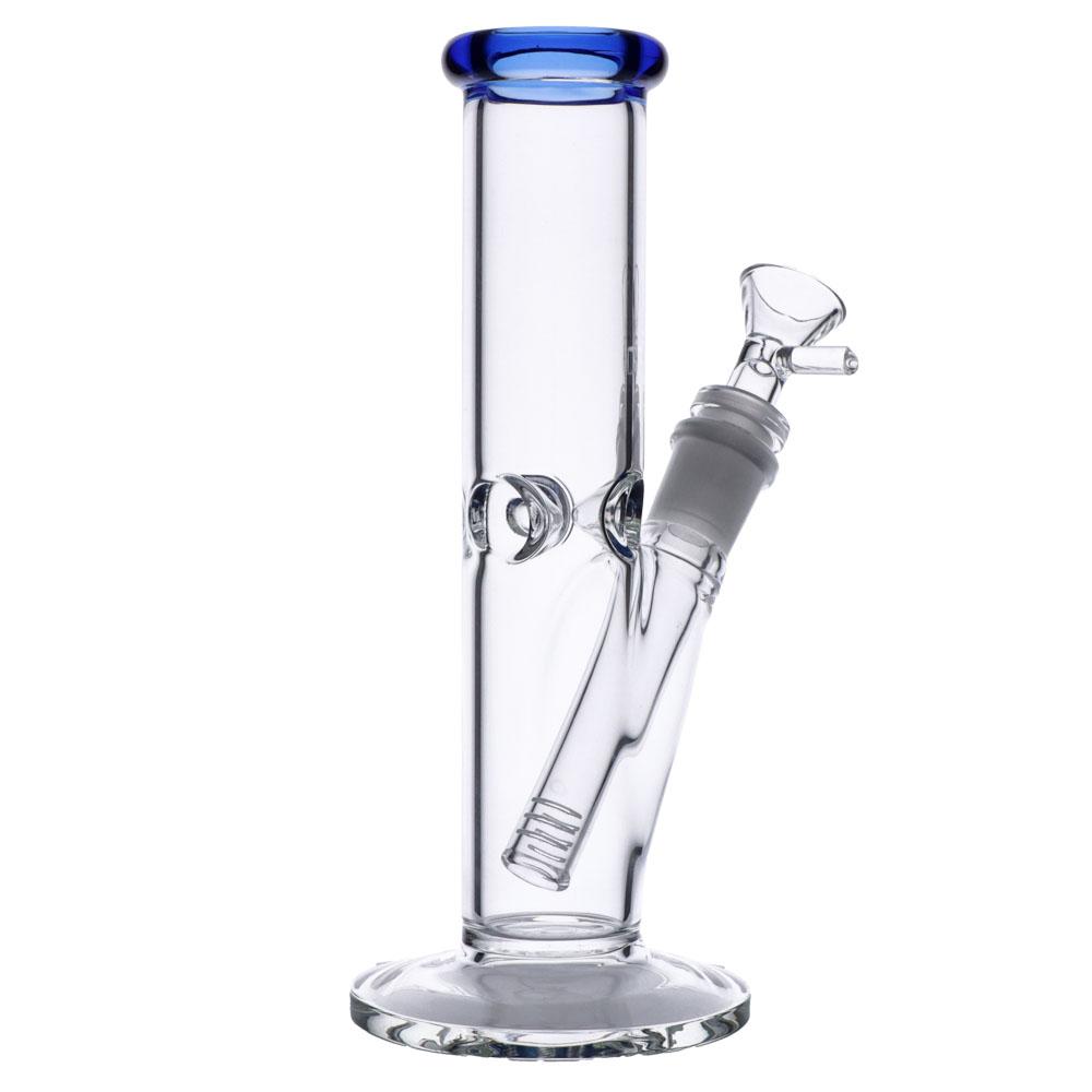 8" Straight Tube Bong | Classic Smoking Experience - World of Bongs