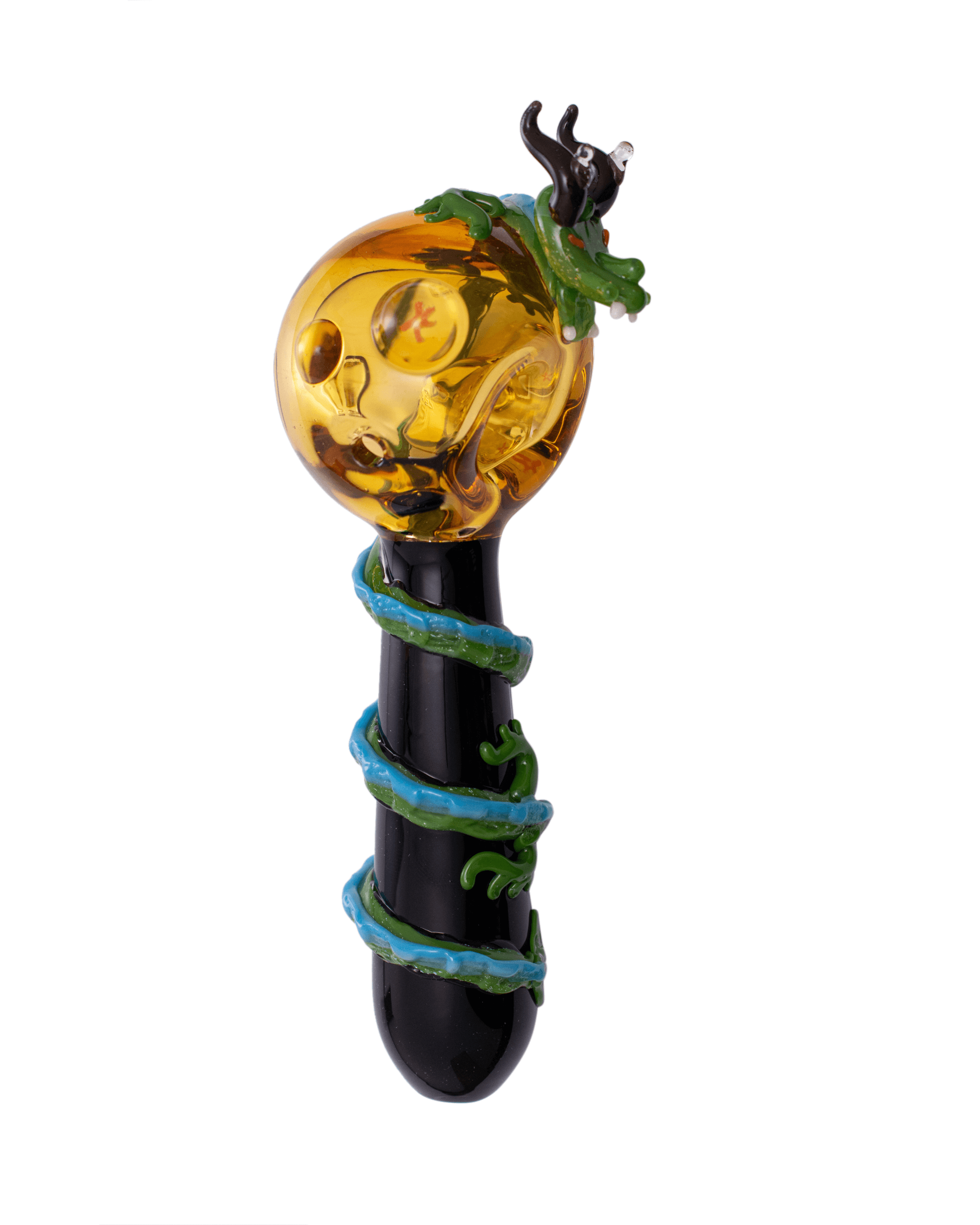 Empire Glassworks Dragon Sphere Pipe - World of Bongs