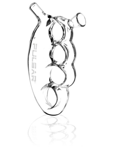 Glass Knuckles Bubbler Pipe | Unique Piece | Online Shop - World of Bongs