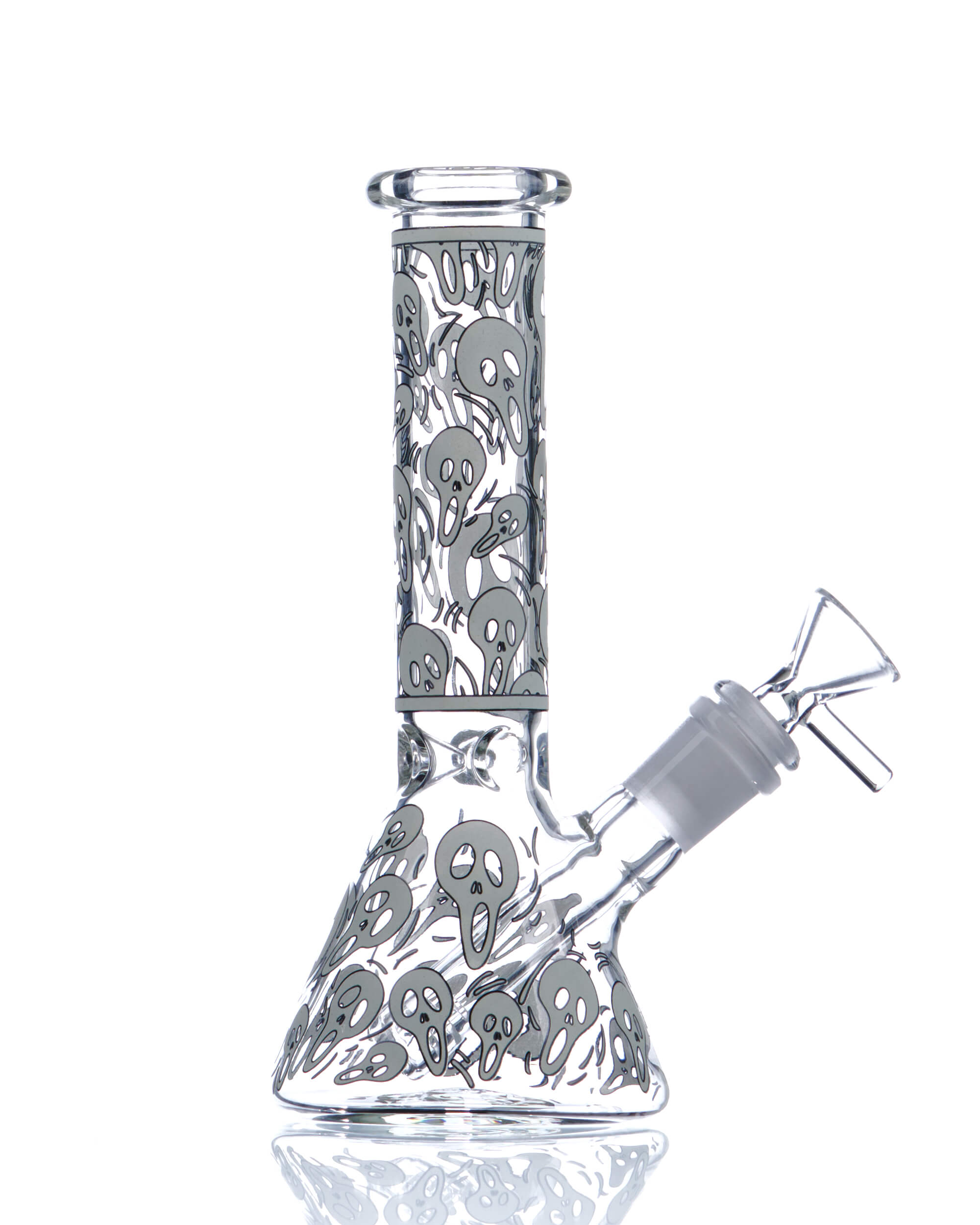 8'' Scream Bong - Glow in the Dark | Themed Scream Water Pipe - World ...