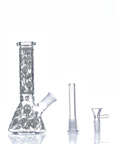 8'' Scream Bong - Glow in the Dark | Themed Scream Water Pipe - World ...