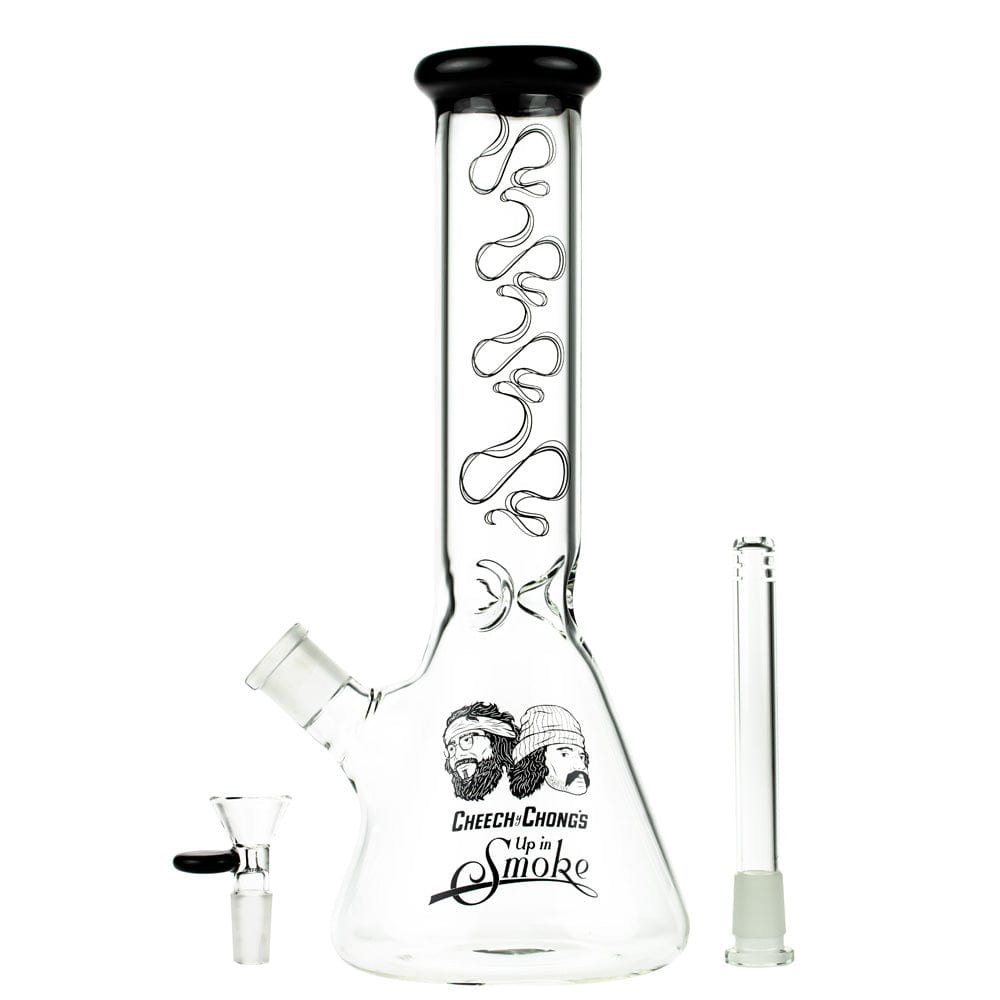 Cheech and Chong Up In Smoke 12" Beaker Bong - World of Bongs