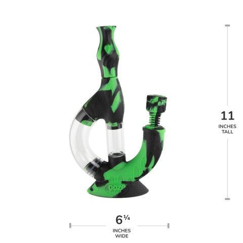 Ooze Echo Silicone Water Pipe - World of Bongs
