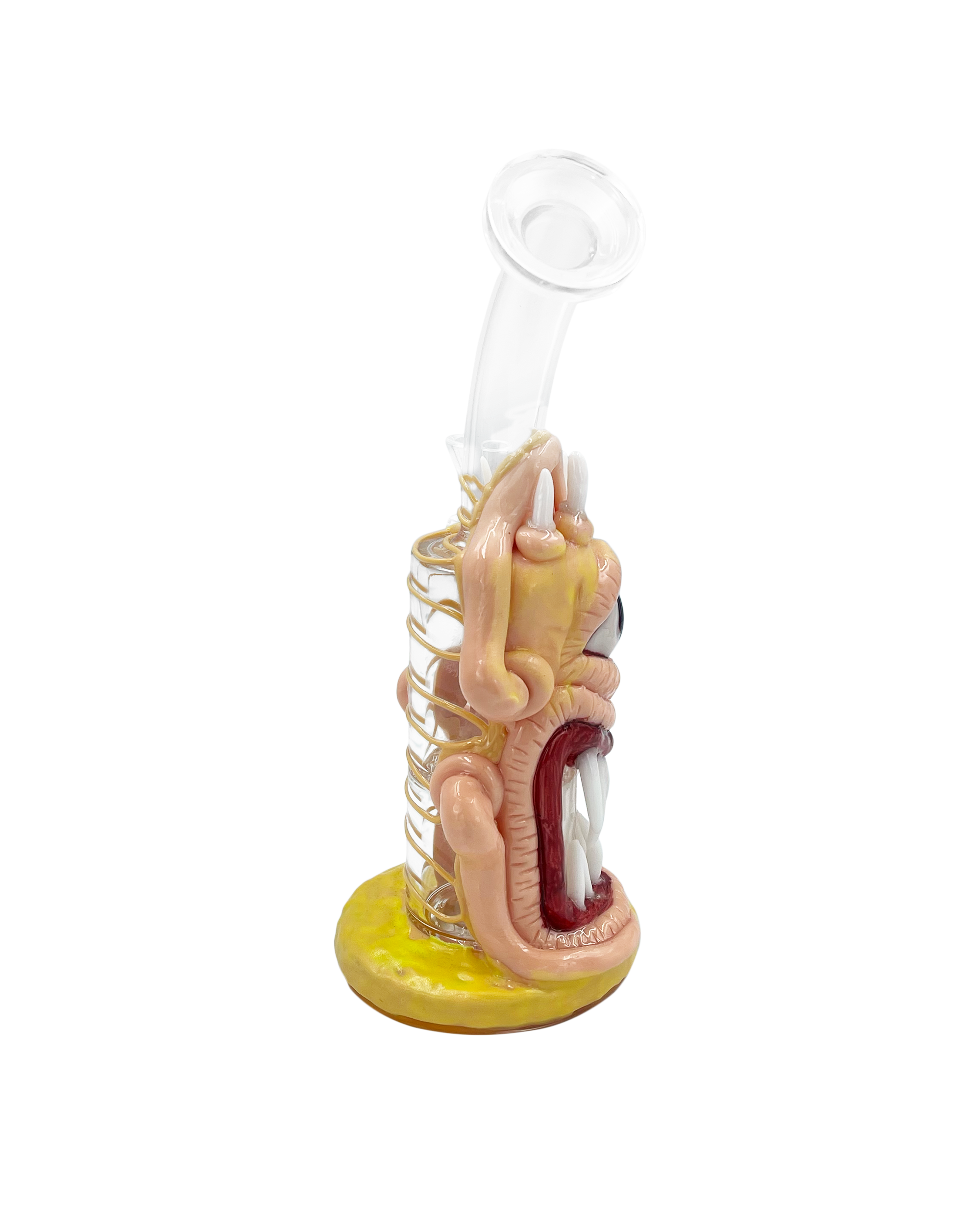 The “Blue-Eye” Monster Honeycomb Bong - World of Bongs