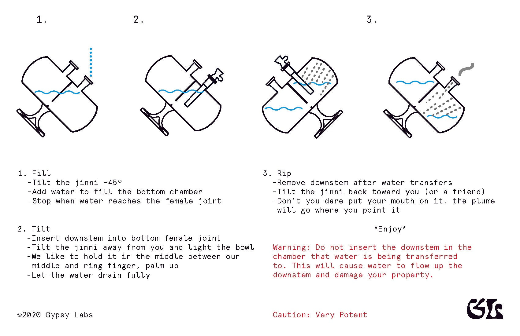 Jinni Pipe Gravity Water Pipe - World of Bongs