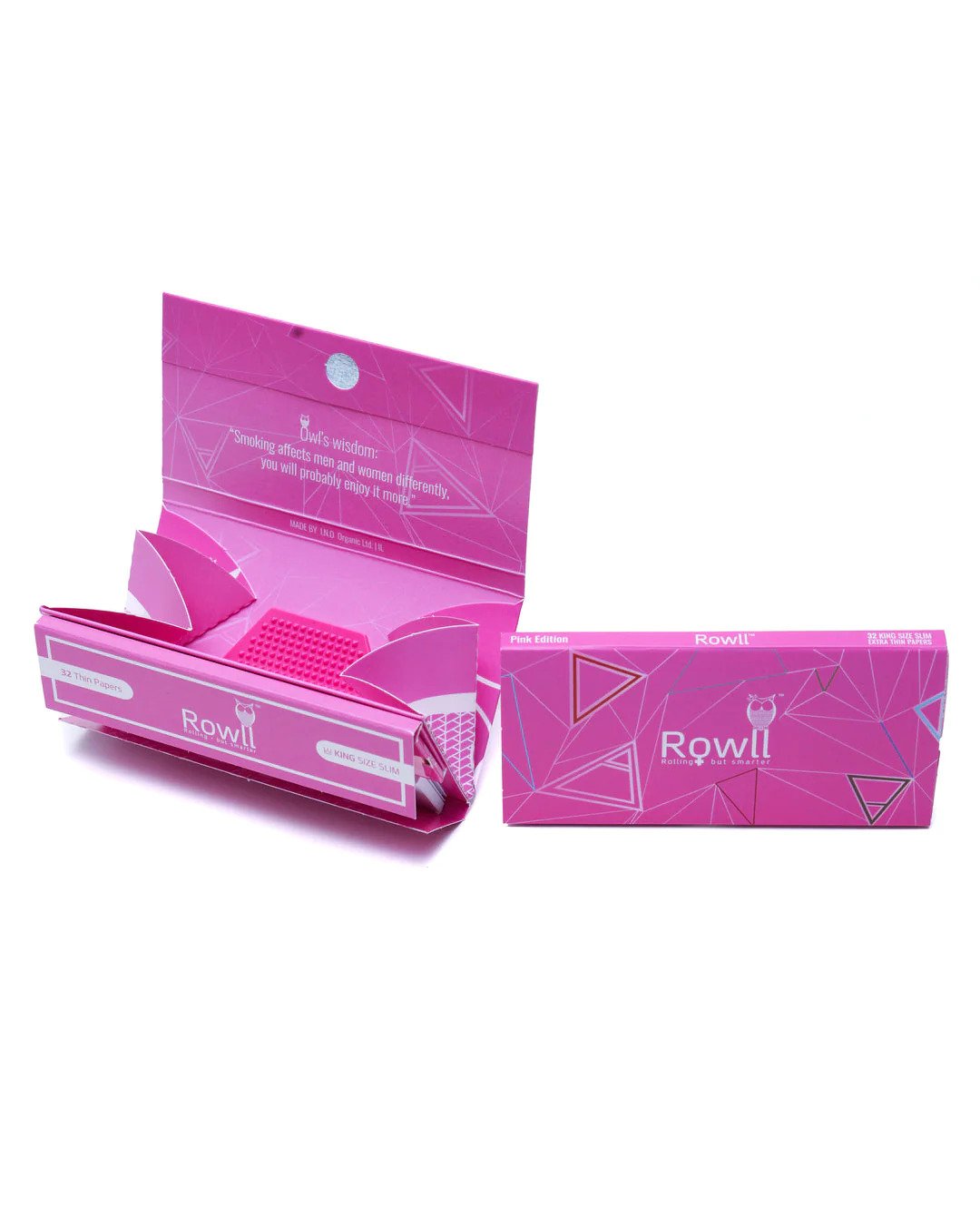 Rowll Pink All-in-1 Rolling Kit | Online Smoke Shop - World of Bongs