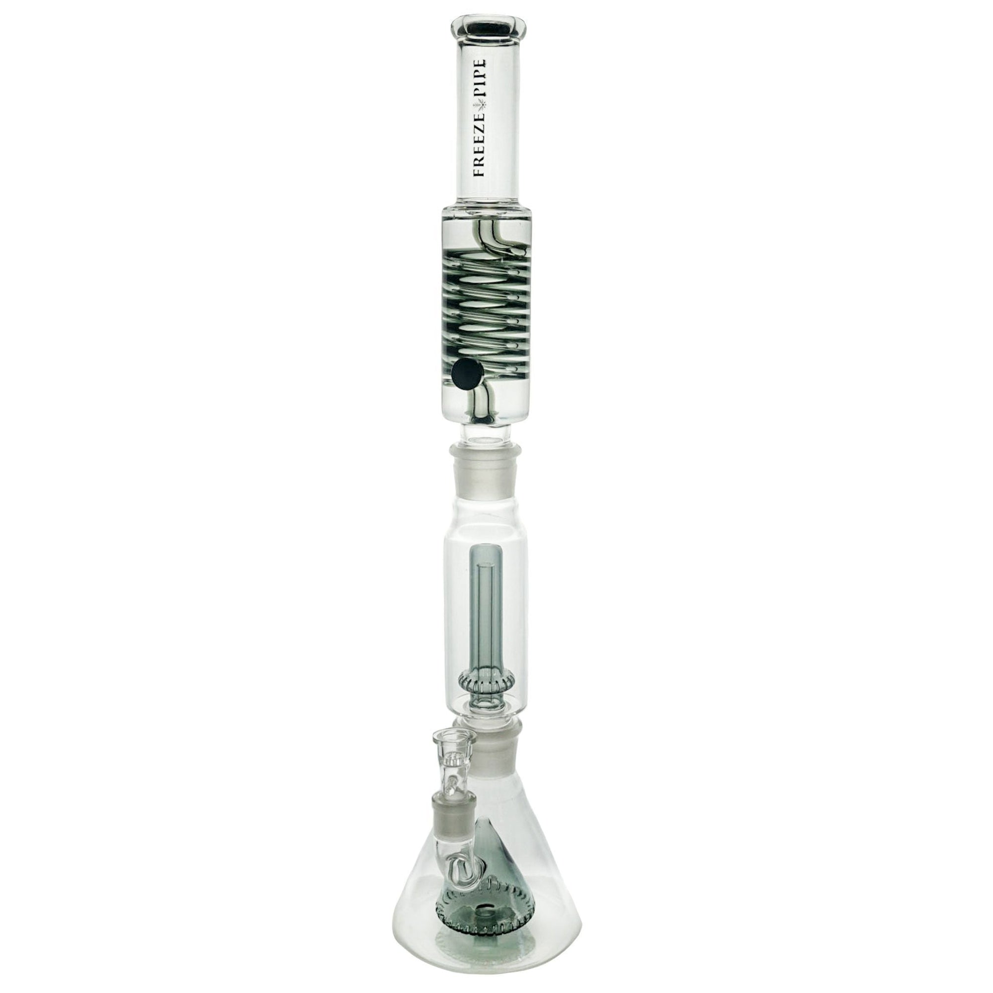 23" Glycerin Freeze Pipe Bong Dual | Ice Bong For Sale - World of Bongs